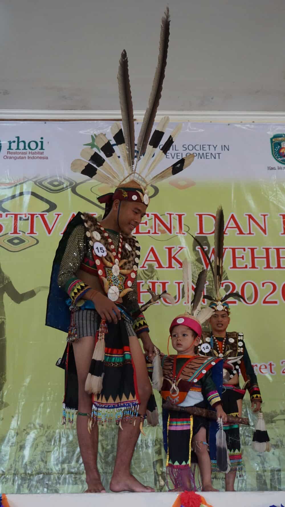 Indigenous people of Borneo celebrated their culture with dances and ...